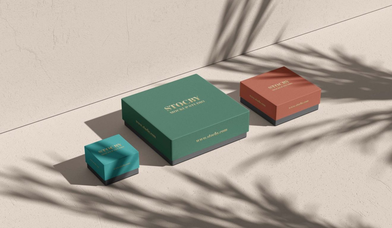 Boxes Mockup Pack - Mockup Line - Premium Mockup Templates