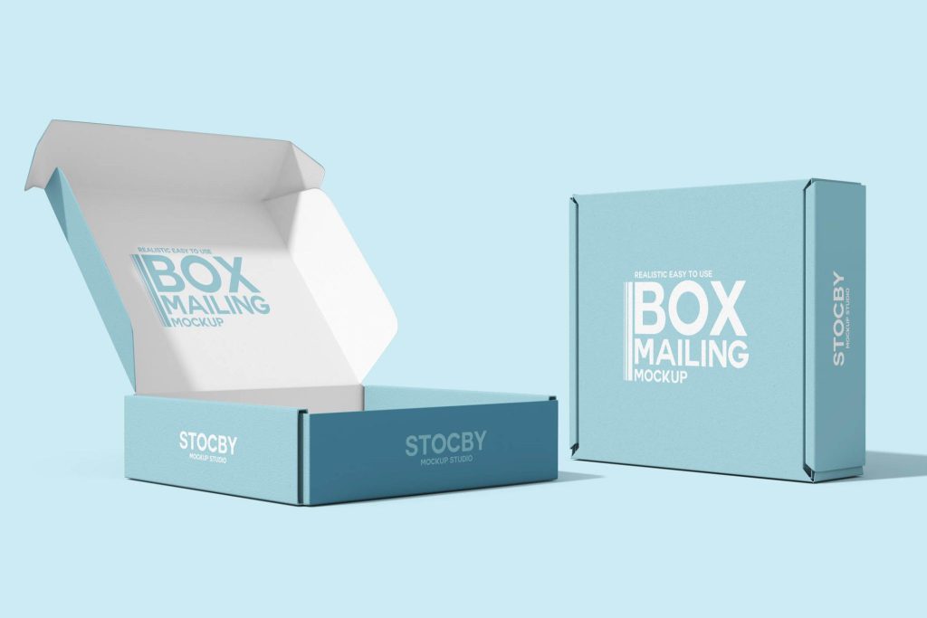 box mockup psd - Mockup Line - Premium Mockup Templates