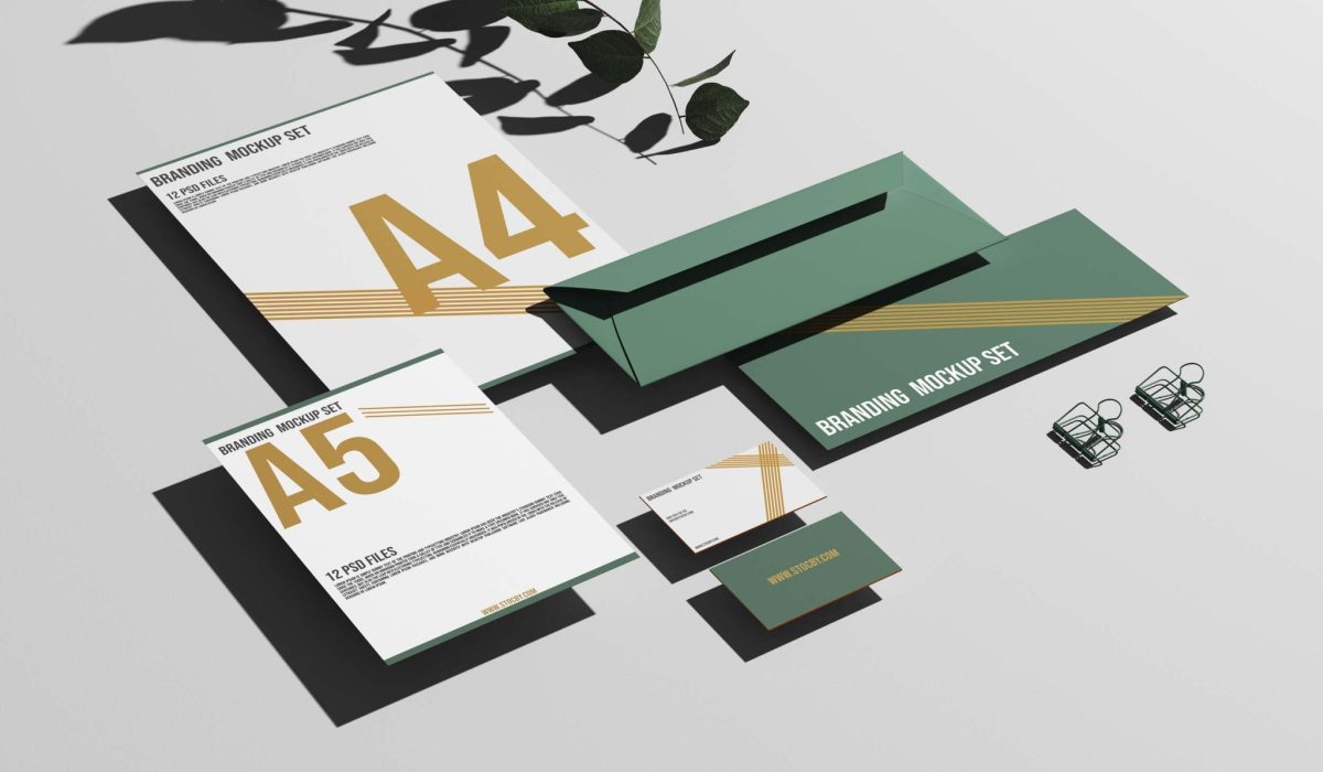 Branding Mockup Set - Mockup Line - Premium Mockup Templates