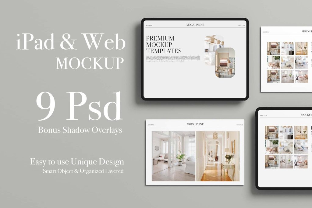 Full Mockup Bundle - Mockup Line - Premium Mockup Templates