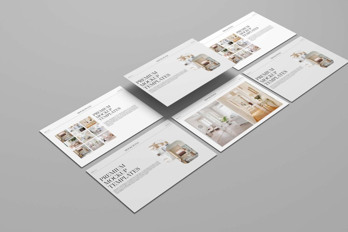 Website Mockup Set - Mockup Line - Premium Mockup Templates