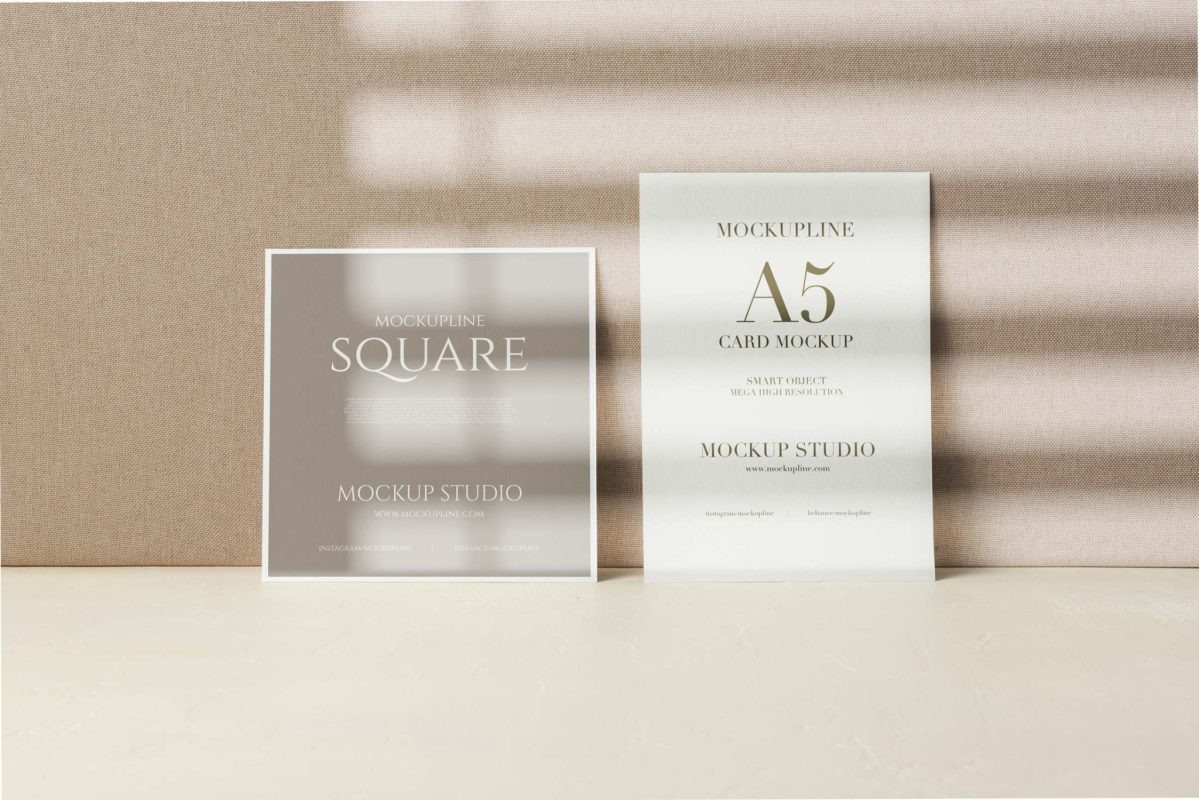 Minimal Branding Mockup Set - Mockup Line - Premium Mockup Templates