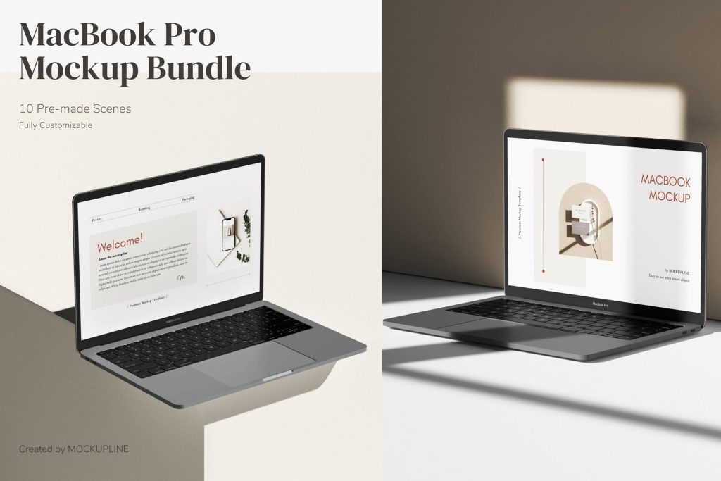 Full Mockup Bundle - Mockup Line - Premium Mockup Templates