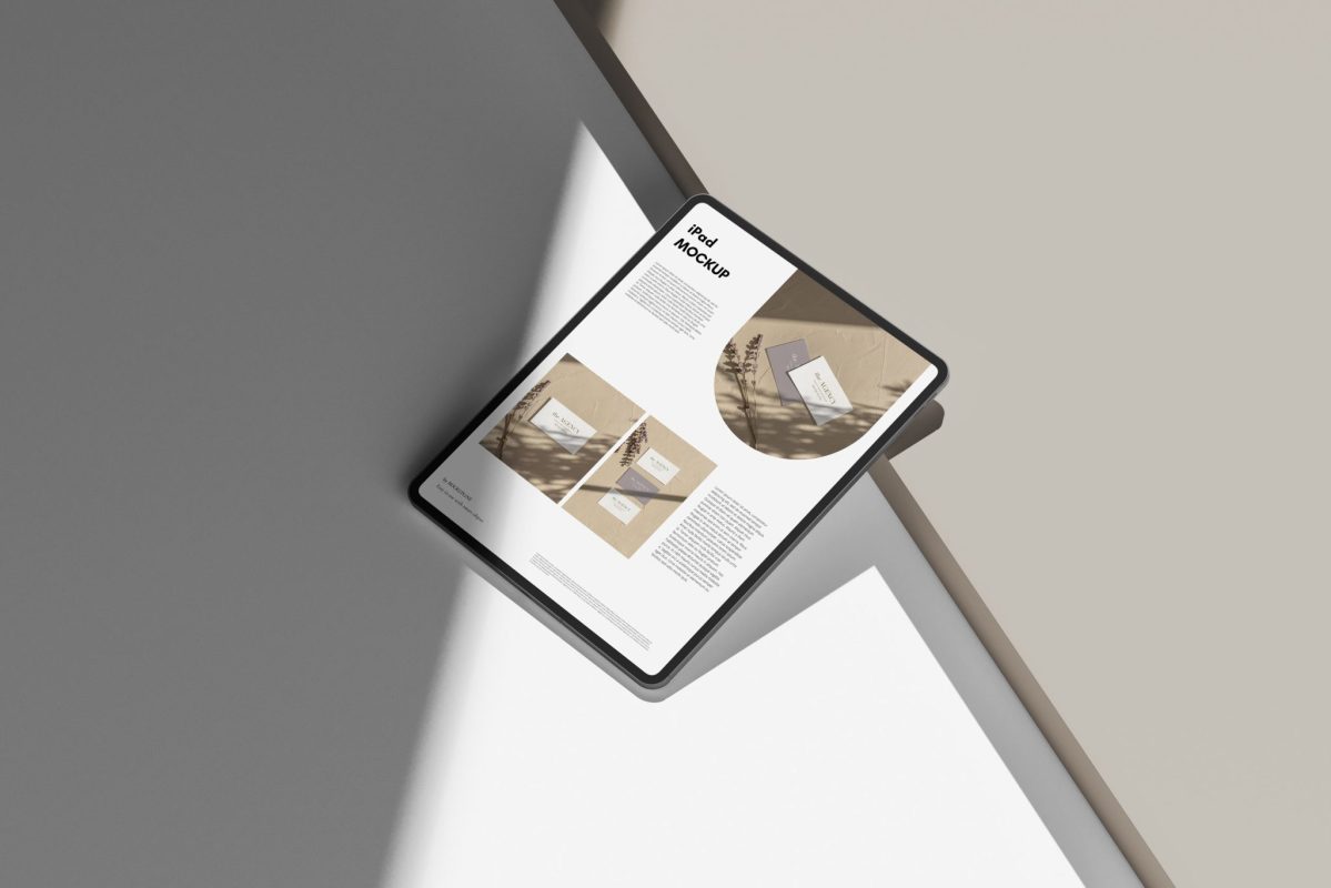 Minimal Ipad Mockup Set Mockup Line Premium Mockup Templates