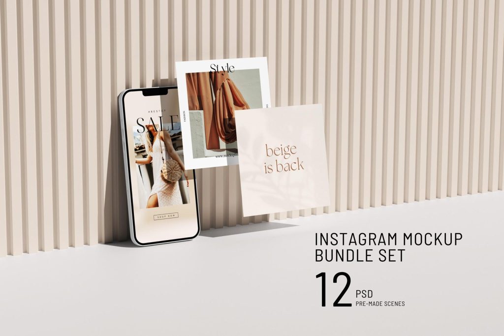 Sale! Mockup Bundle Sets - Mockup Line - Premium Mockup Templates