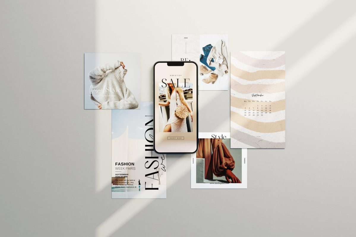 Instagram Post & Story Mockup 03