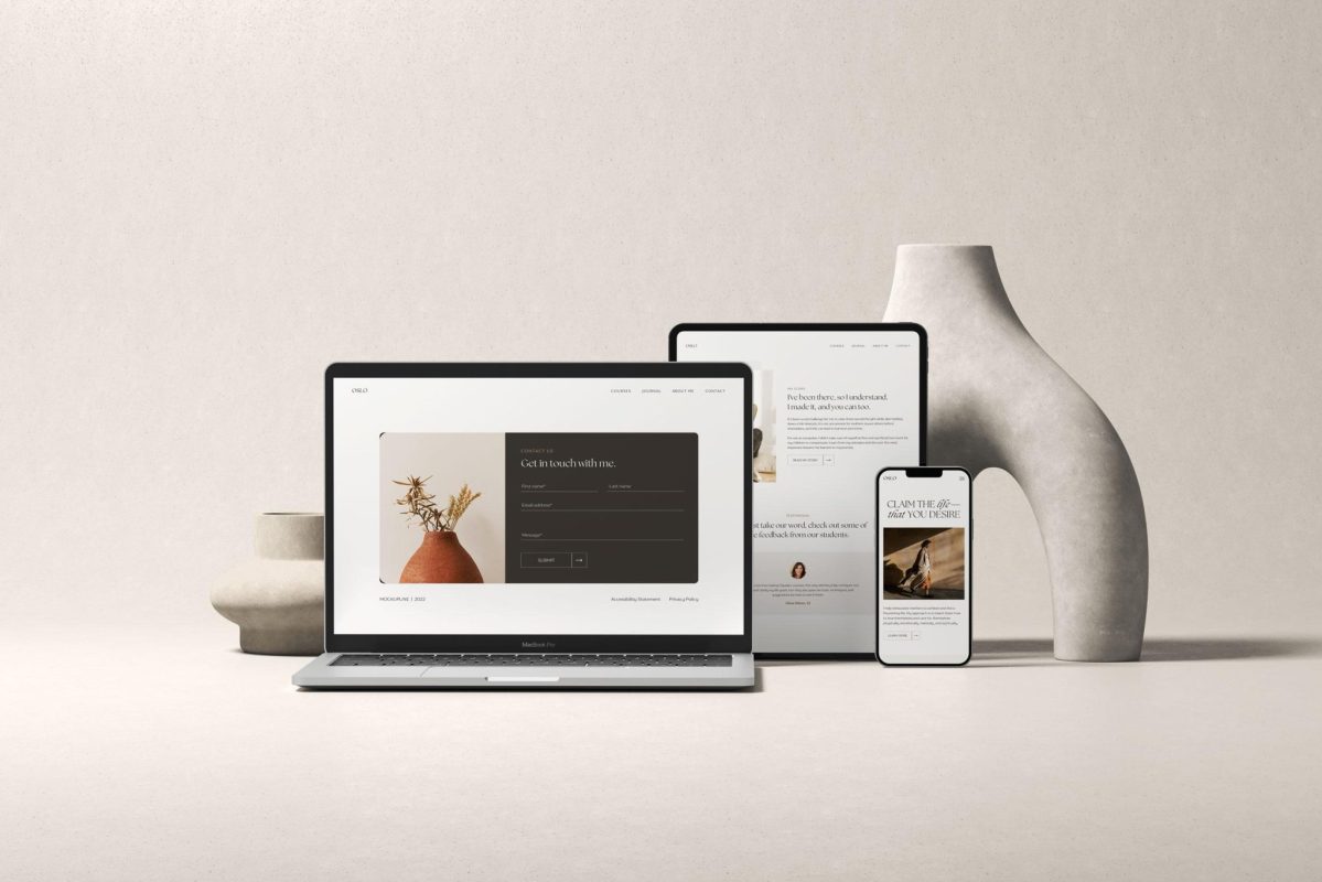 Oslo Devices Mockup Set - Multi Device Mockup