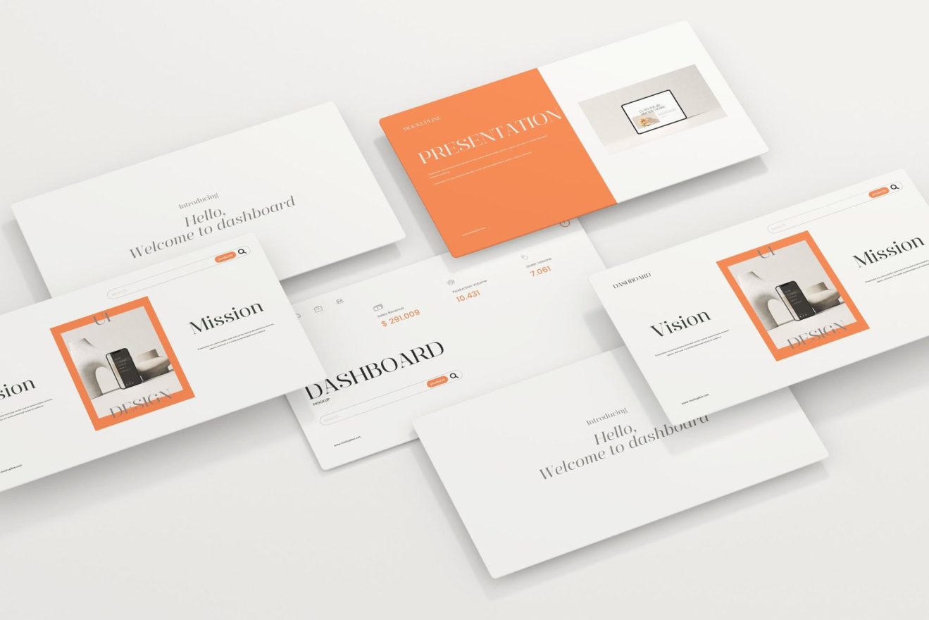 Ui Mockup Set - Showcase your designs