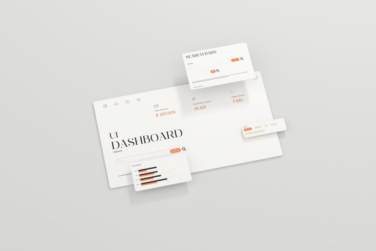 Ui Mockup Set - Showcase your designs