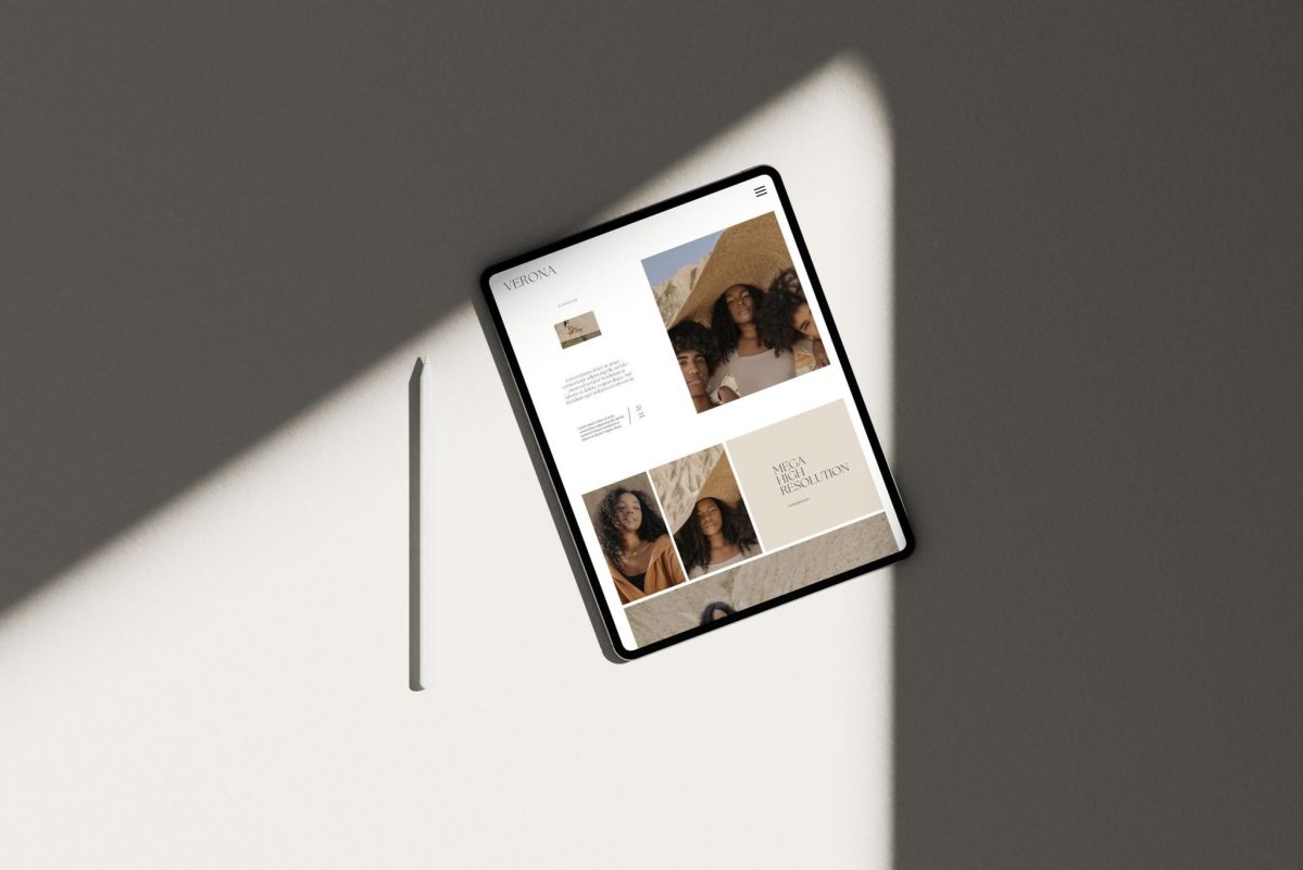 Verona iPad Mockup Bundle - Mockup Line Premium Mockups