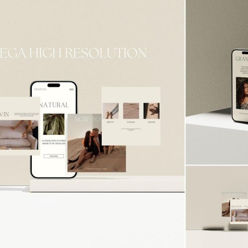 Granvin Social Media Mockup Bundle - Mockup Line