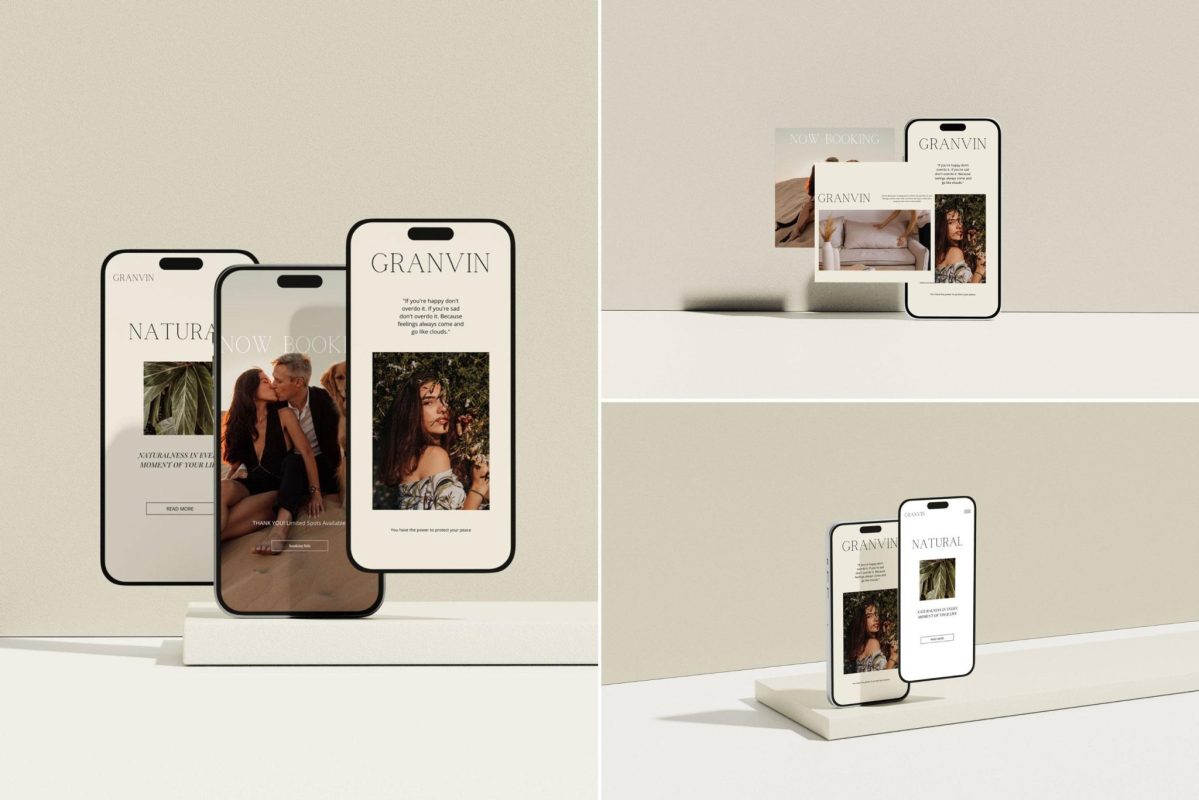 Granvin Social Media Mockup Bundle - Mockup Line