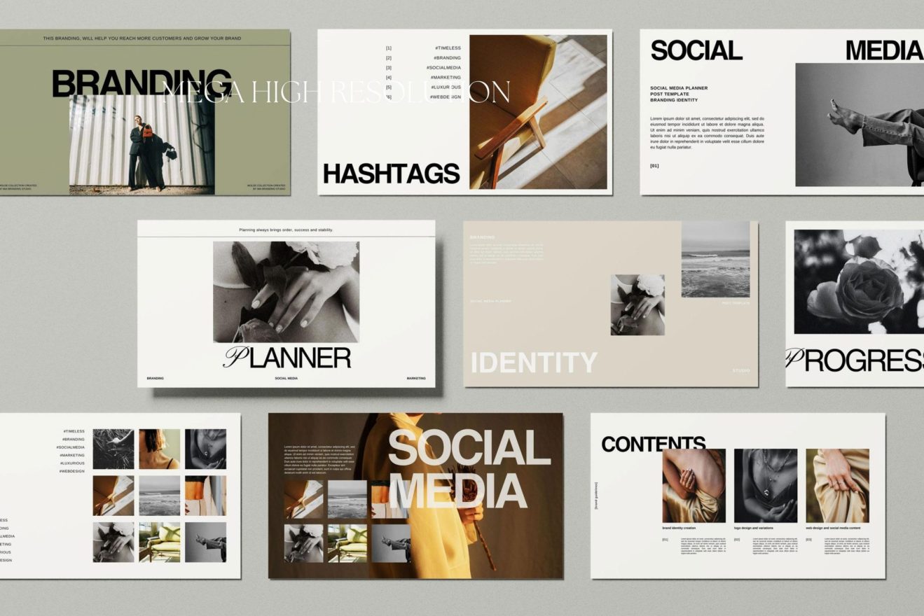 Presentation Mockup Bundle - Mockup Line