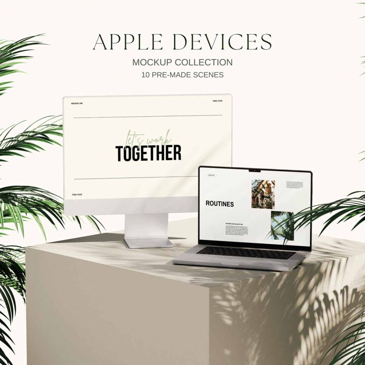 Apple Devices Mockup Collection - Mockup Line