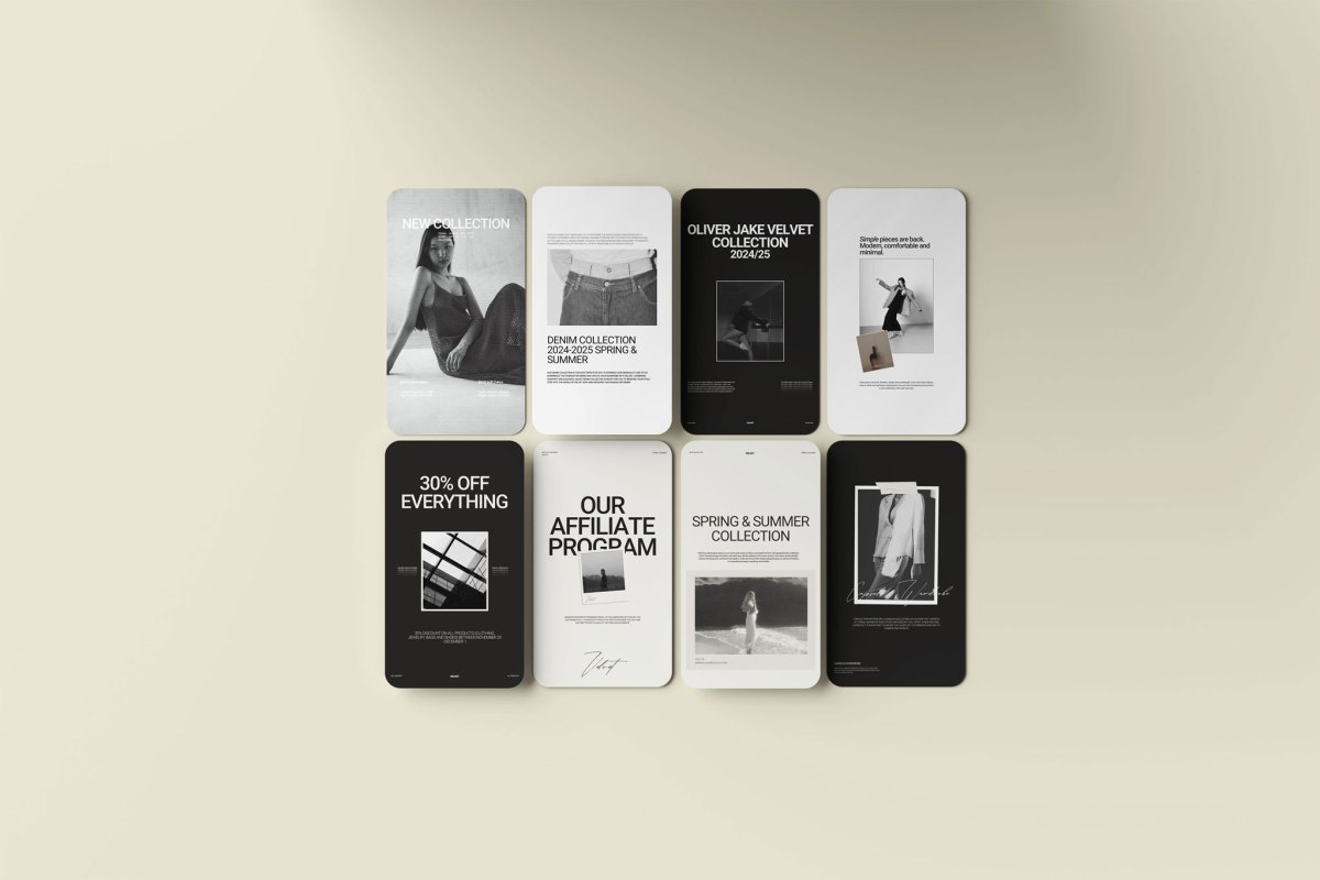 Story Mockup Collection - Mockup Line - Premium Mockup Templates