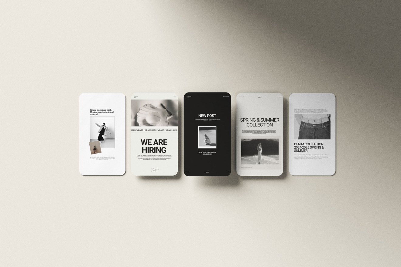 Story Mockup Collection - Mockup Line - Premium Mockup Templates