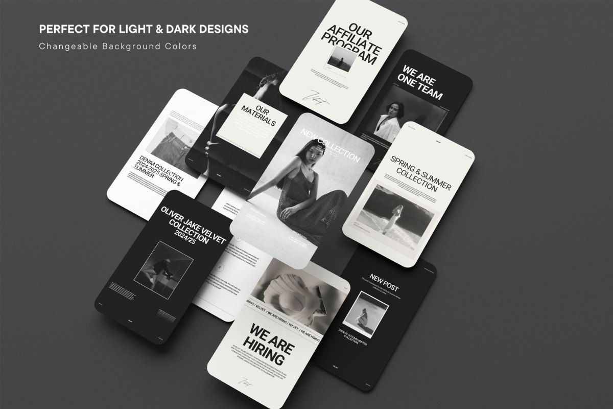 Story Mockup Collection - Mockup Line - Premium Mockup Templates