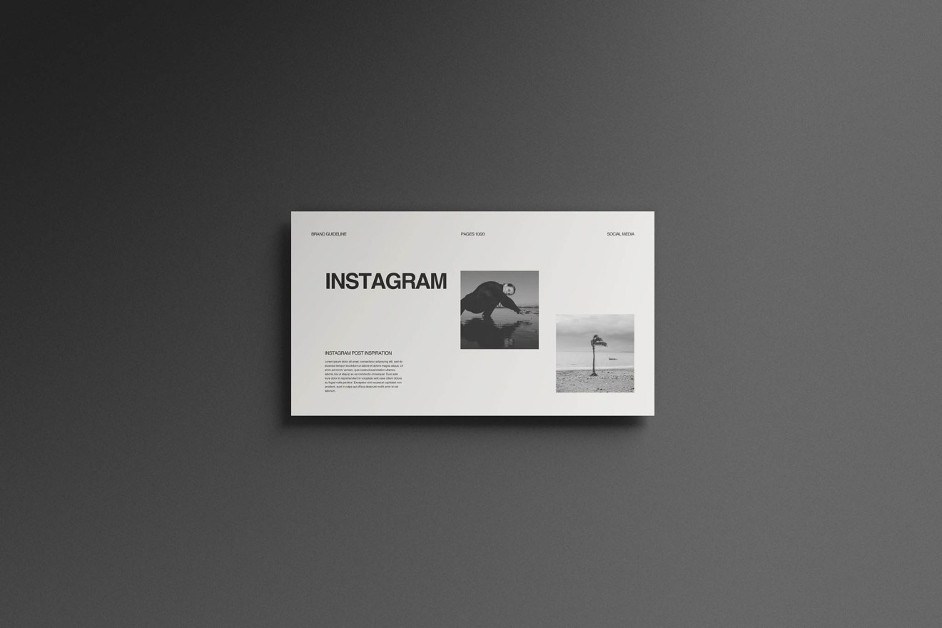 Brand Guideline Mockup - Mockup Line