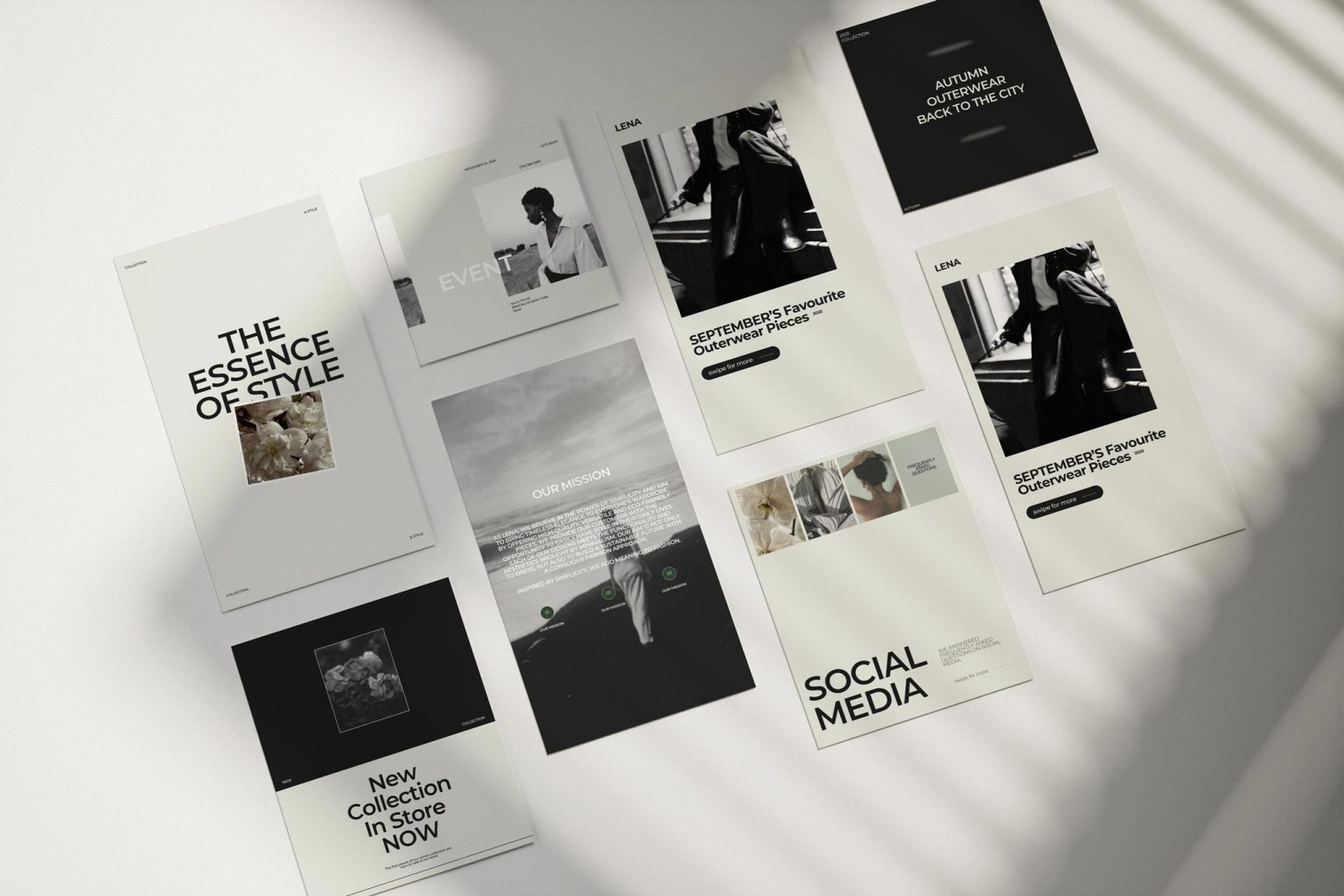 Social Media Mockup Collection - Mockup Line