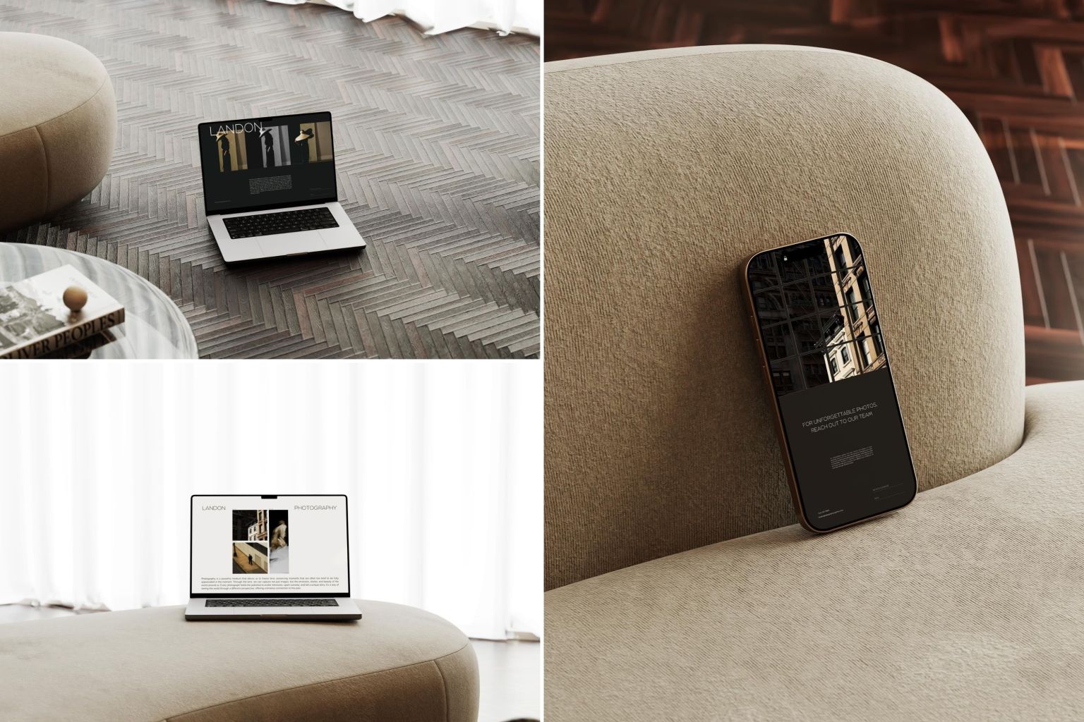 Minimal Mockups - Mockup Line - Premium Mockup Templates