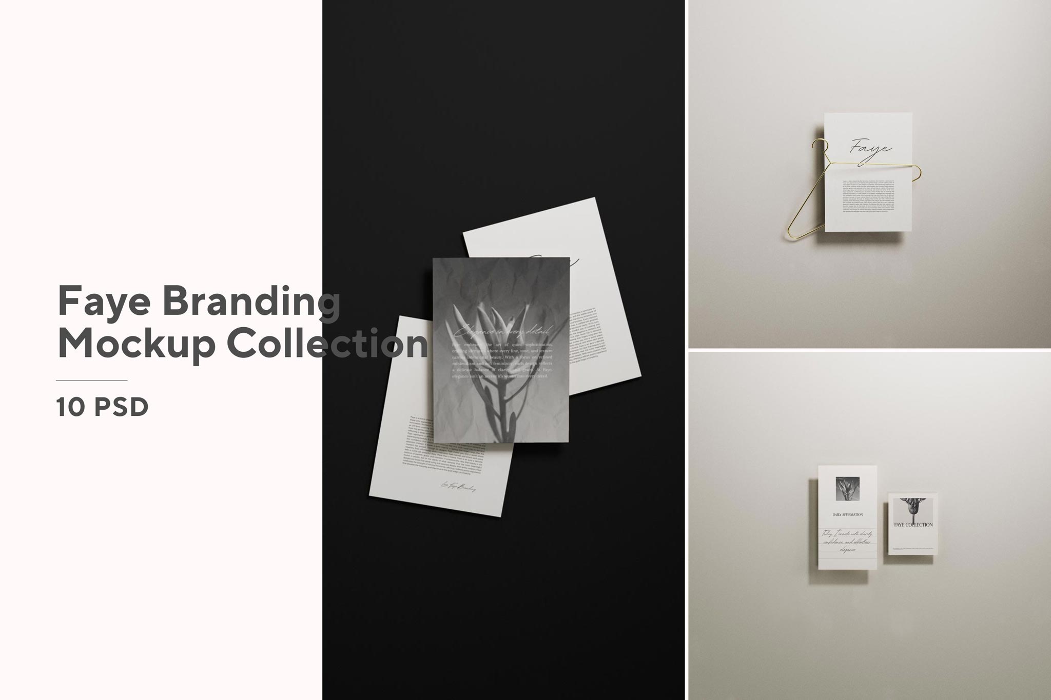 Faye Branding Mockup Collection - Mockup Line - Premium Mockup Templates